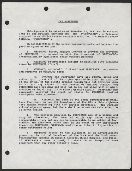 Lot Detail - Nirvana Contract Signed Lot Detail - Nirvana Contract Signed