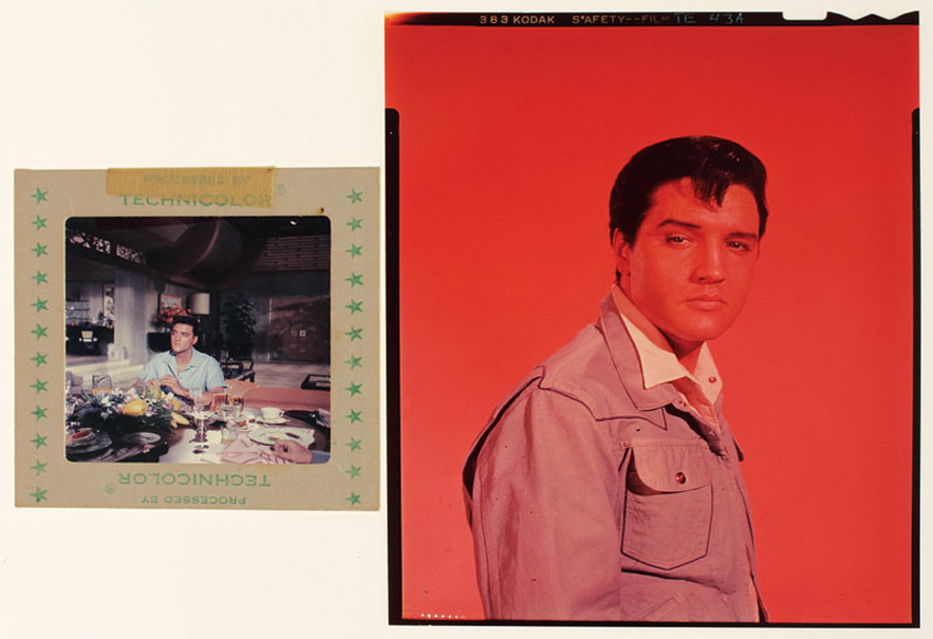 Lot Detail Elvis Presley Original Slides