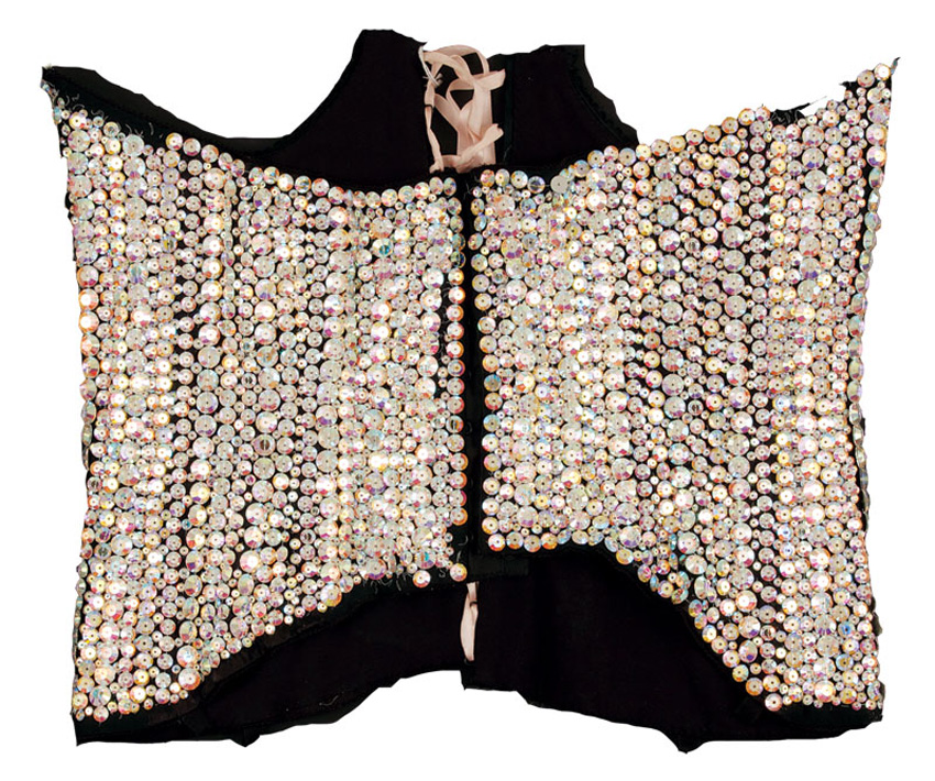 Lot Detail Madonna Sex Photo Shoot Worn Swarovski Crystal Corset Custom Made By Andre Van Pier