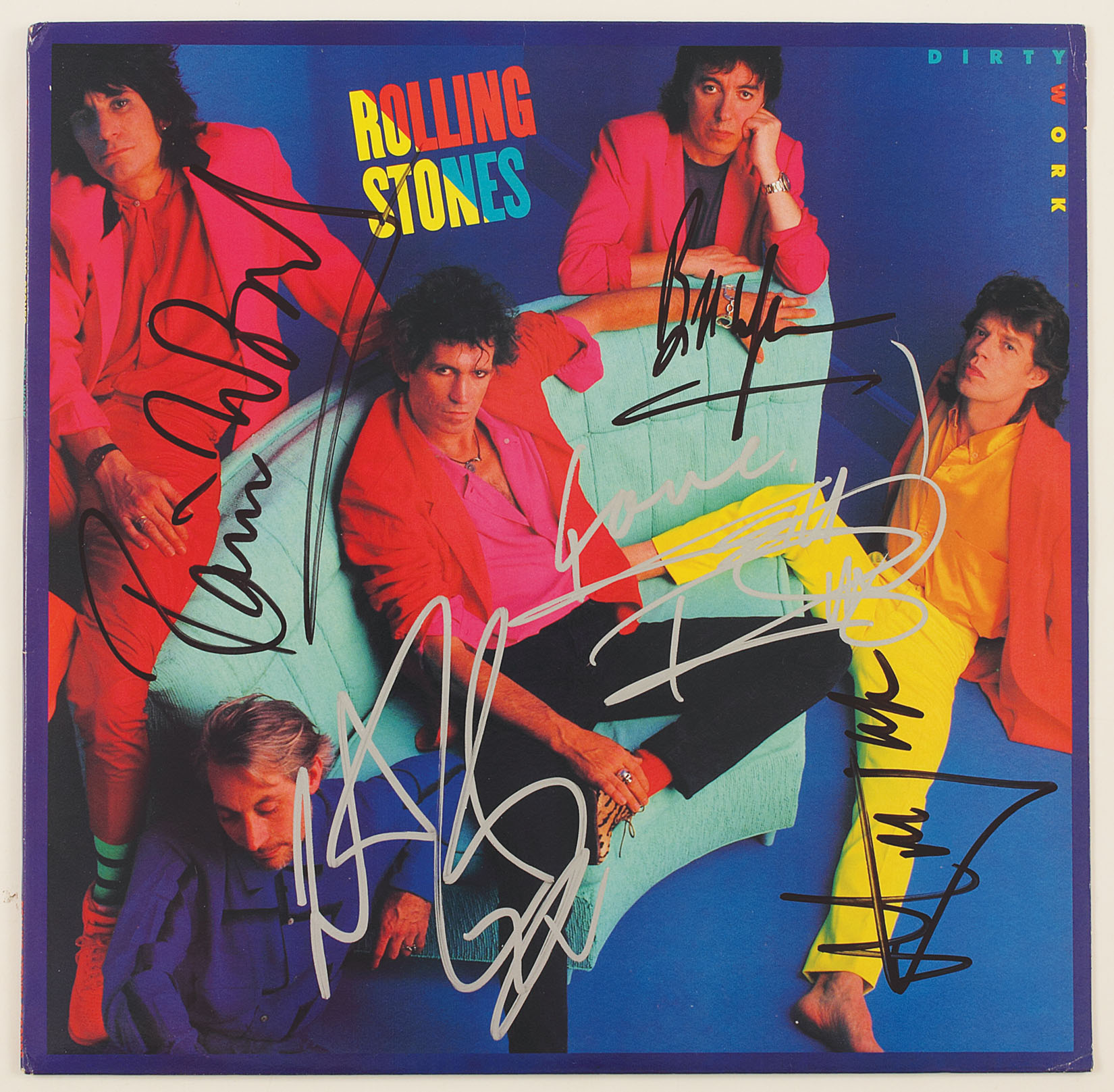 Lot Detail - Rolling Stones Signed Lot Detail - Rolling Stones Signed
