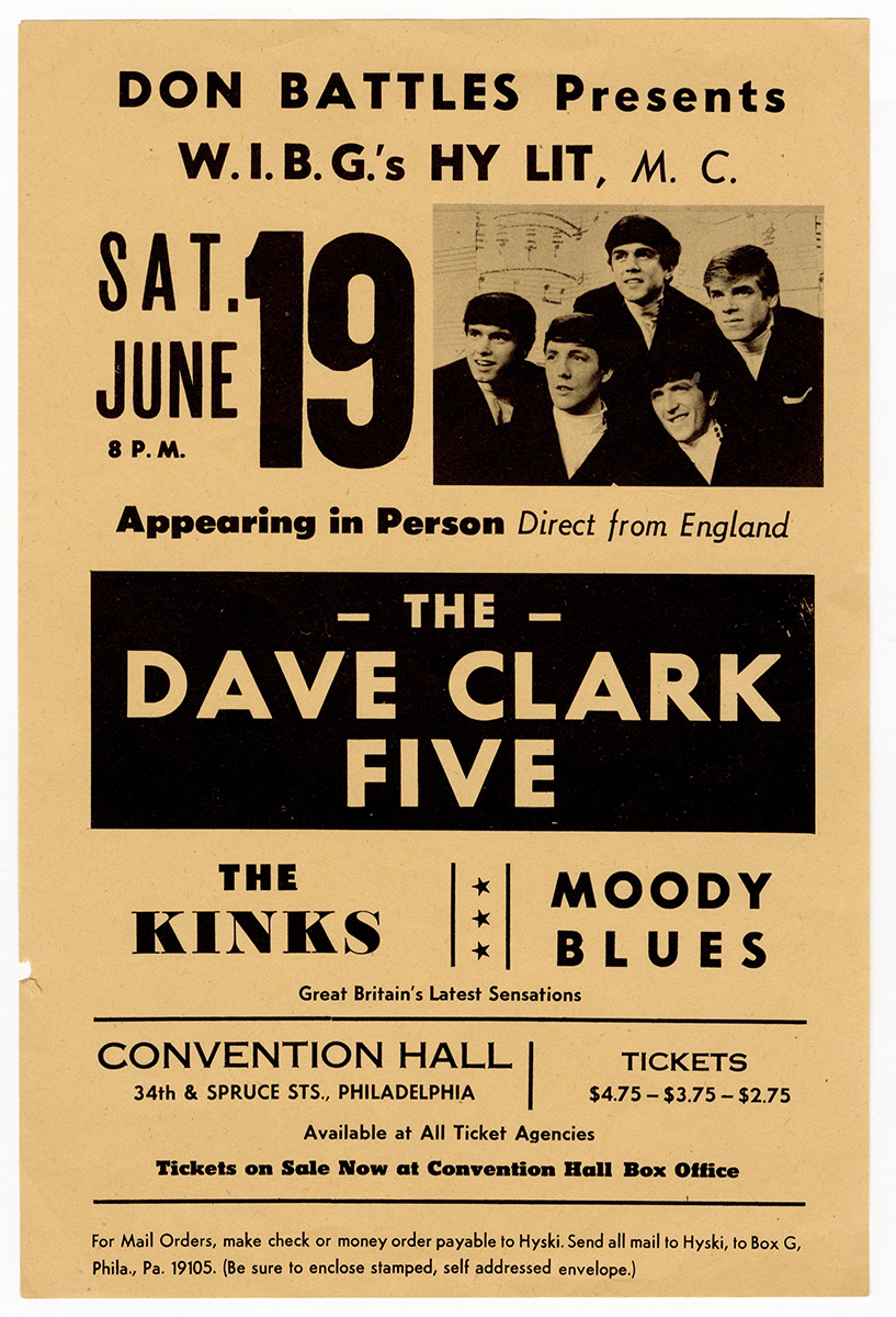 Lot Detail - The Kinks/Moody Blues/Dave Clark Five Original Convention ... Lot Detail - The Kinks/Moody Blues/Dave Clark Five Original Convention ...