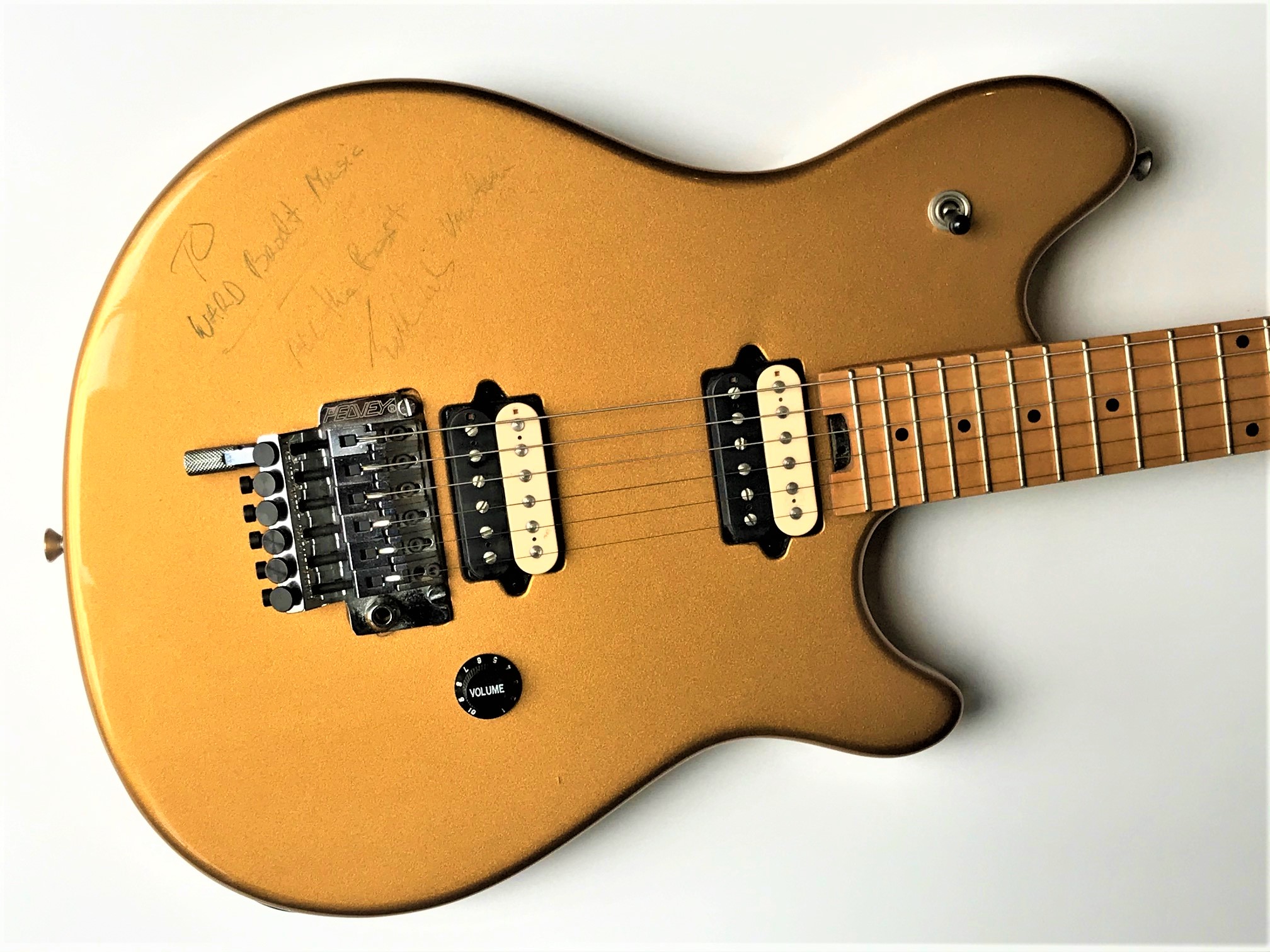 Lot Detail - Eddie Van Halen Signed Peavey EVH Wolfgang Special Guitar PSA Lot Detail - Eddie Van Halen Signed Peavey EVH Wolfgang Special Guitar PSA