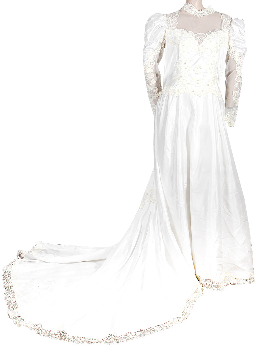 Lot Detail Madonnas Like A Virgin Tour Stage Worn Wedding Gown