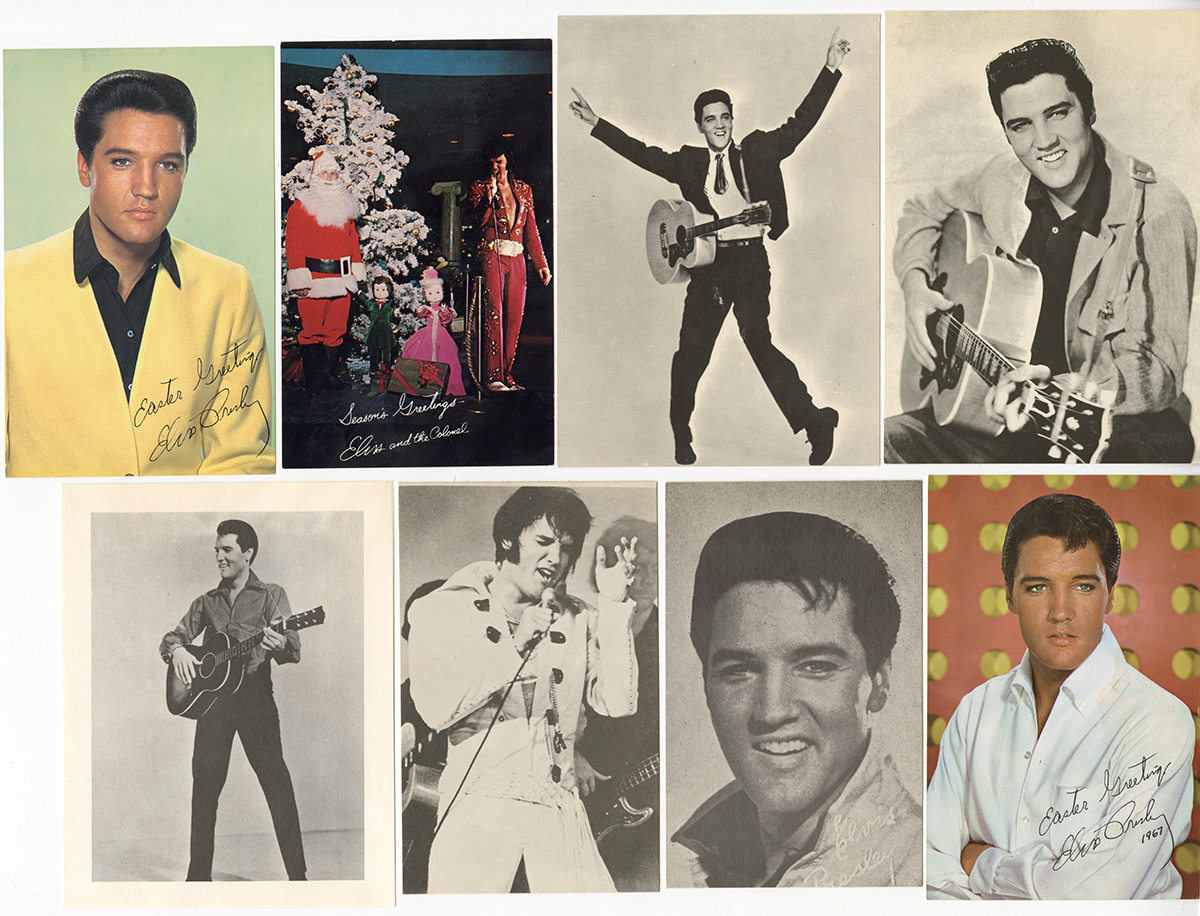 Elvis Presley Collection Of 21 Original Postcards Barnebys