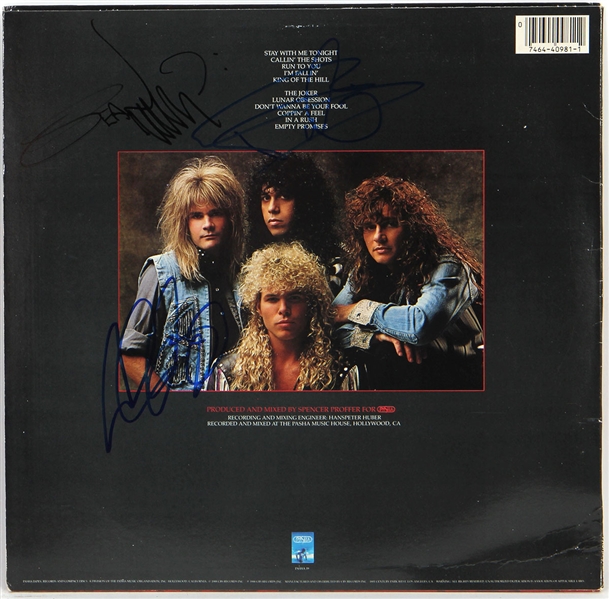 Lot Detail Quiet Riot Signed Album