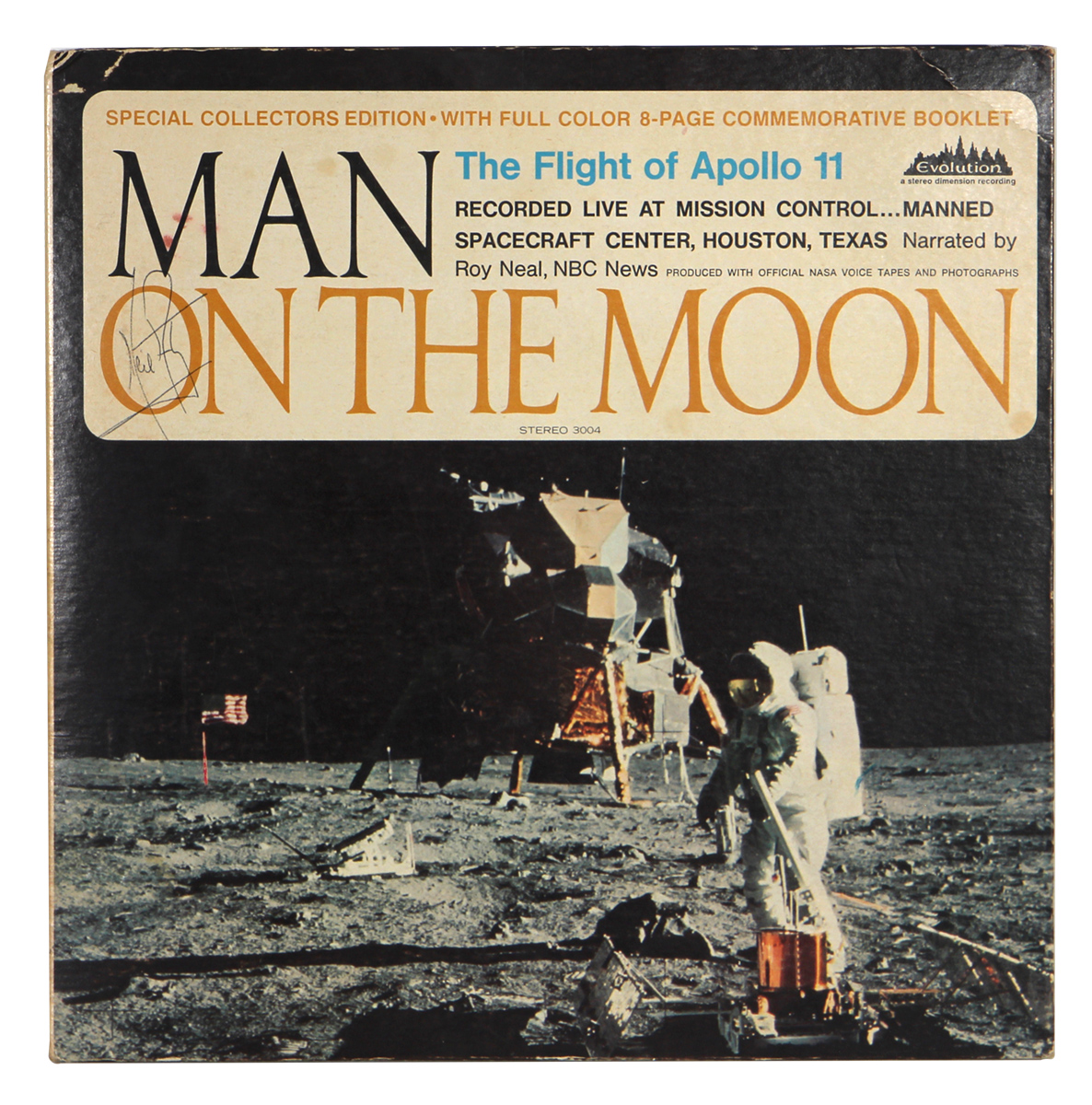 Lot Detail Neil Armstrong Signed Apollo 11 Special Edition Mission